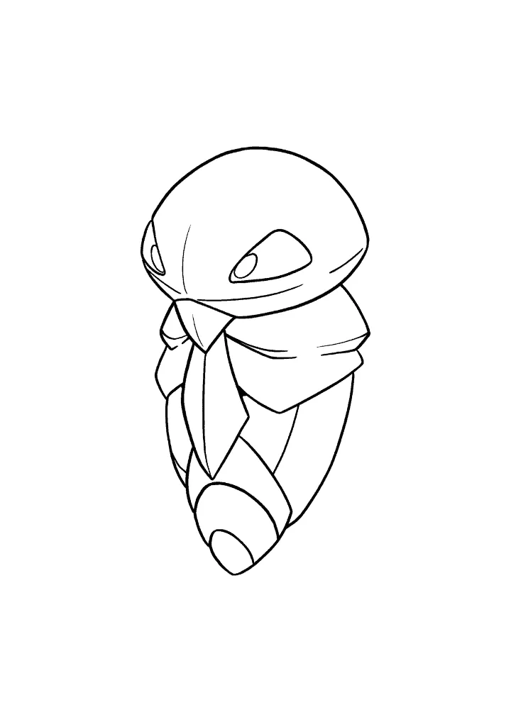 chimecho coloring page