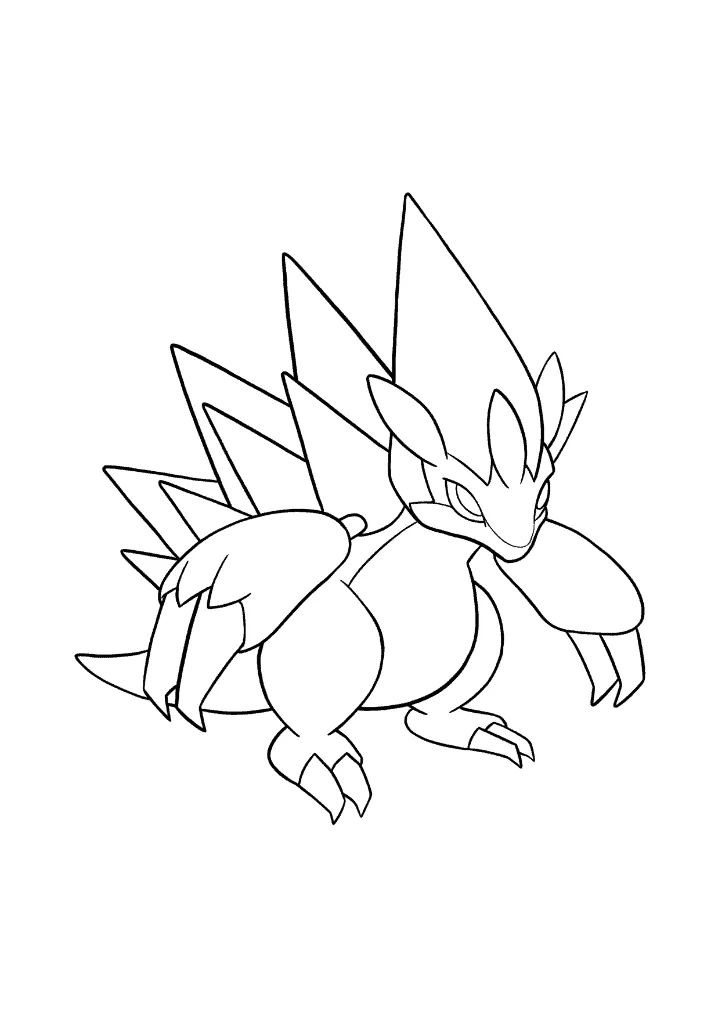white kyurem coloring pages