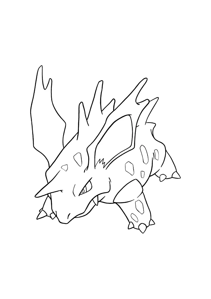 monferno pokemon coloring page
