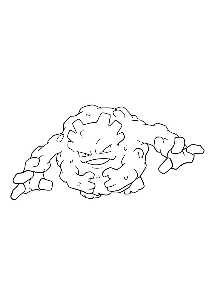 grotle coloring page