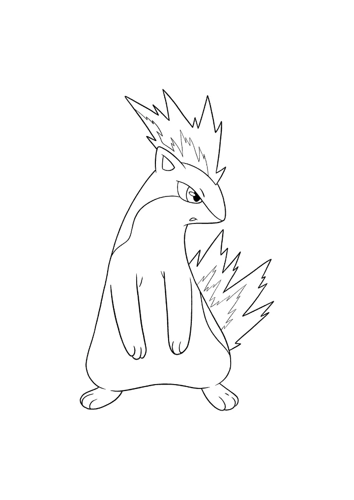 staraptor coloring page