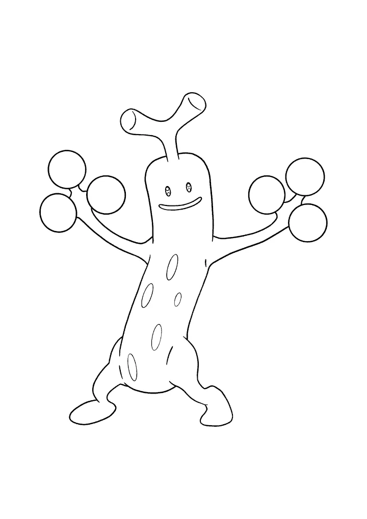 pokemon abomasnow coloring pages