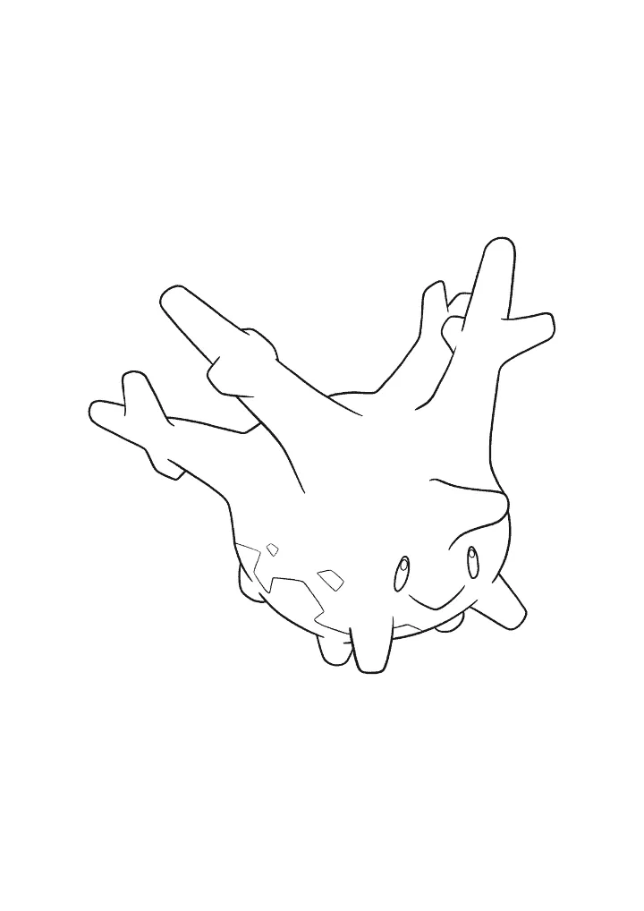 scrafty pokemon coloring page