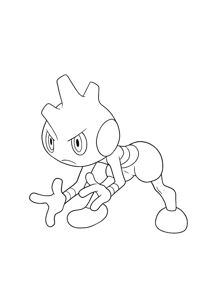 amaura pokemon coloring page