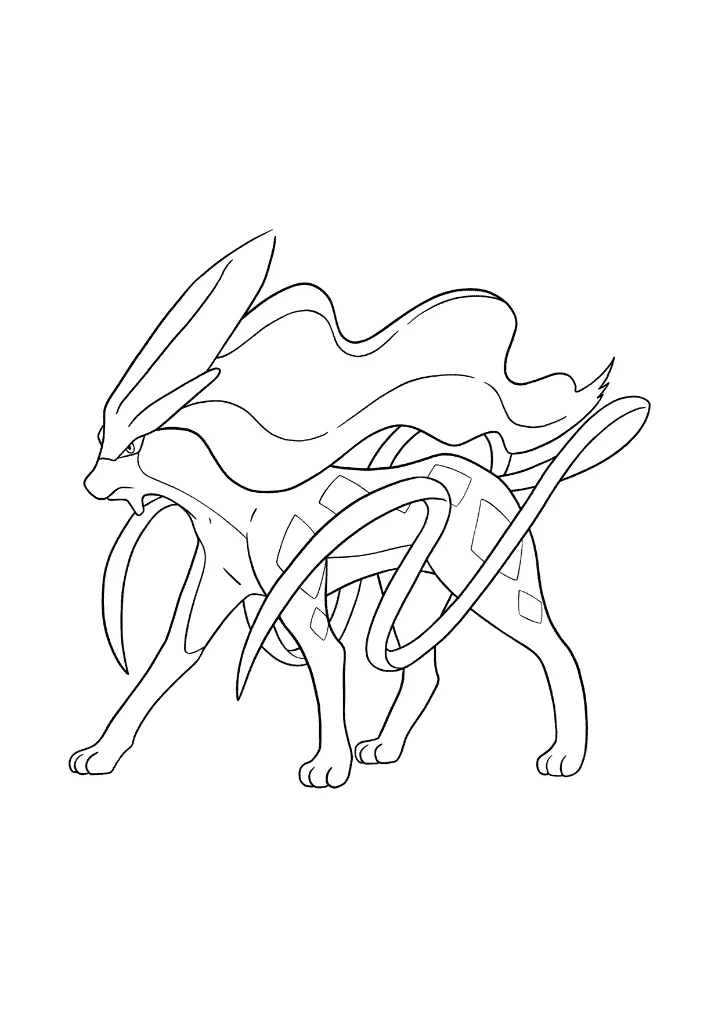 alakazam coloring page