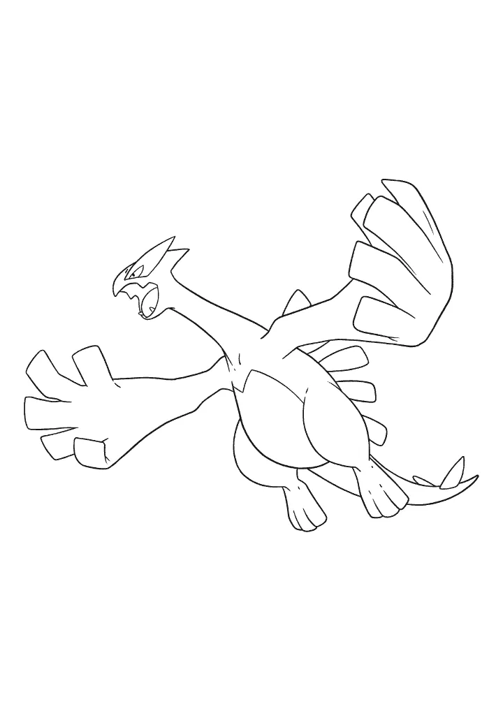 pokemon coloring pages mega garchomp