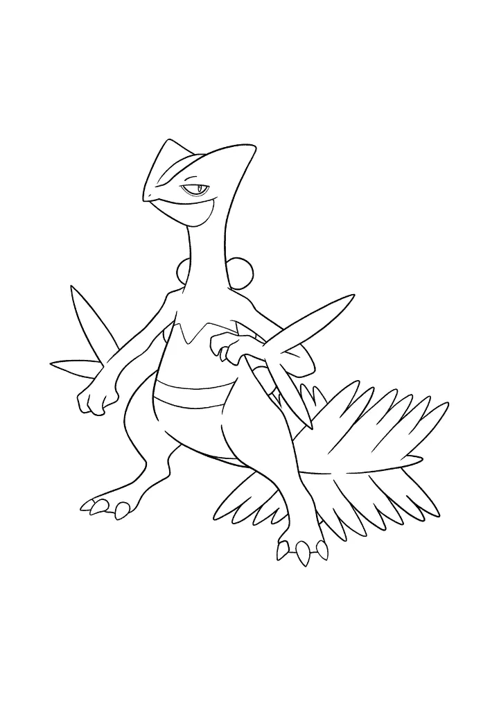 leavanny coloring page