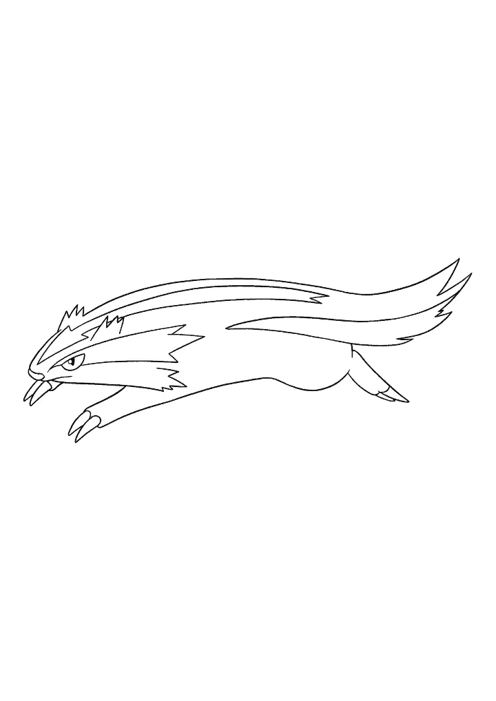 nidoking coloring page