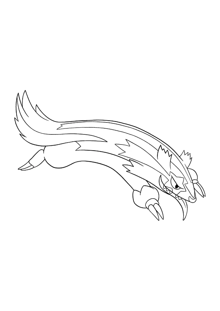 electrike coloring page