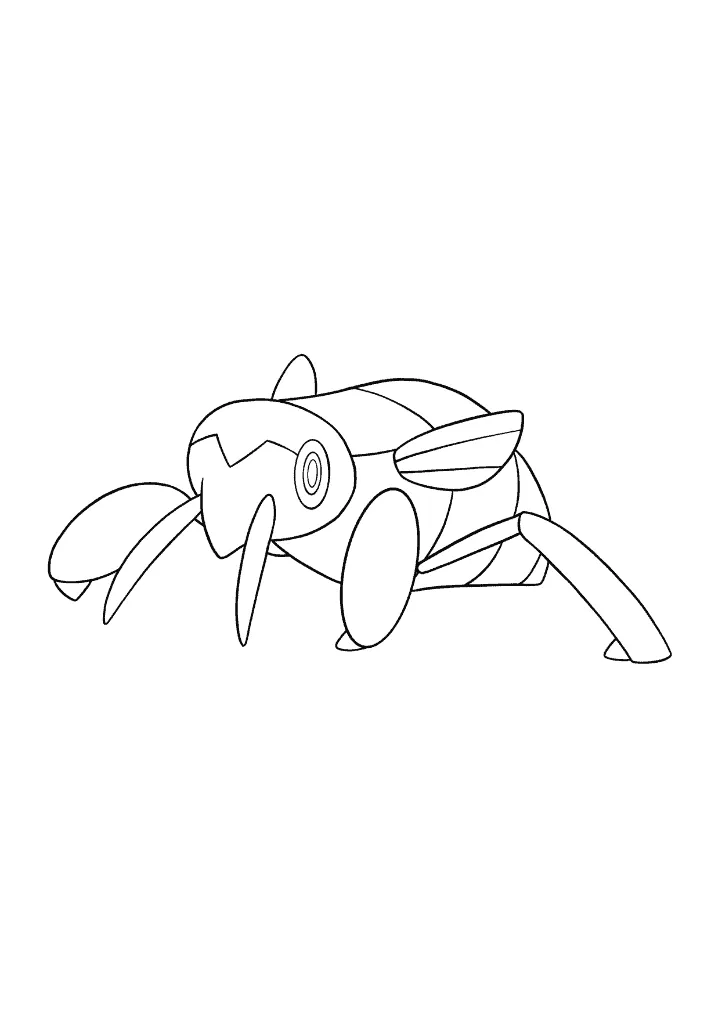 basculin pokemon coloring page
