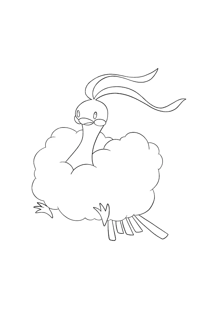 skarmory pokemon coloring page