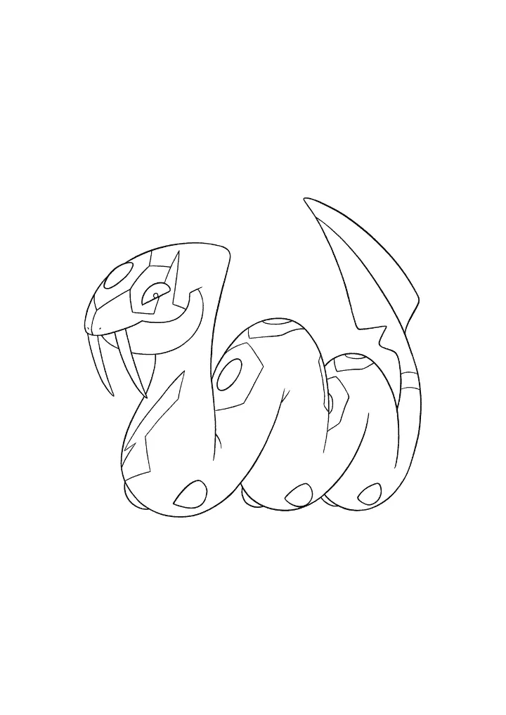 rotom dex coloring page