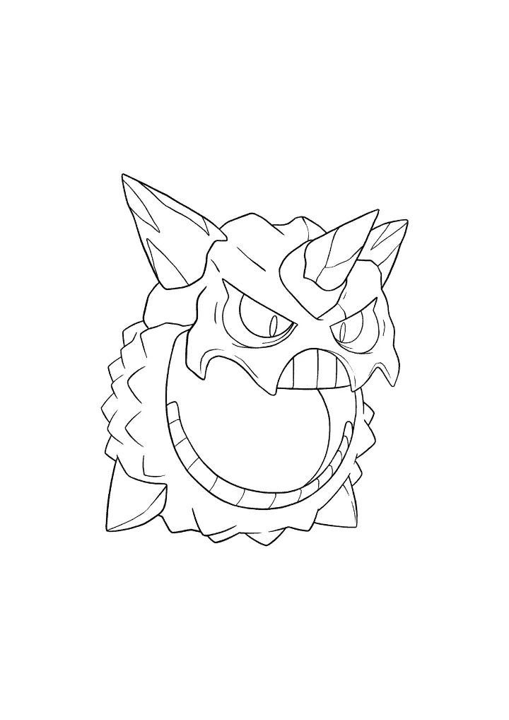 sandile pokemon coloring pages