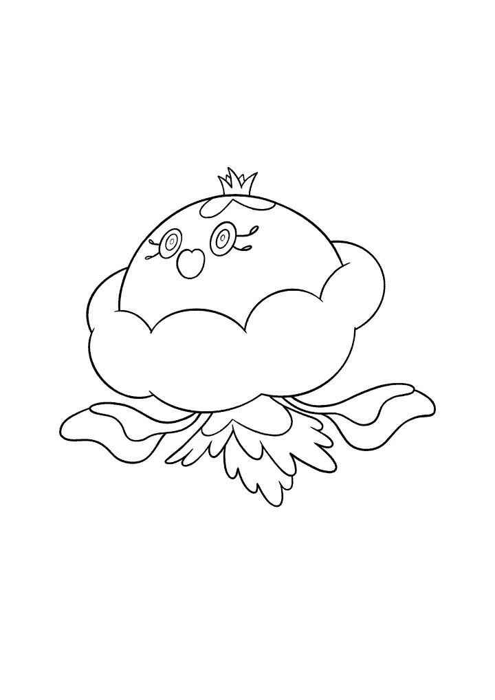 spheal pokemon coloring page
