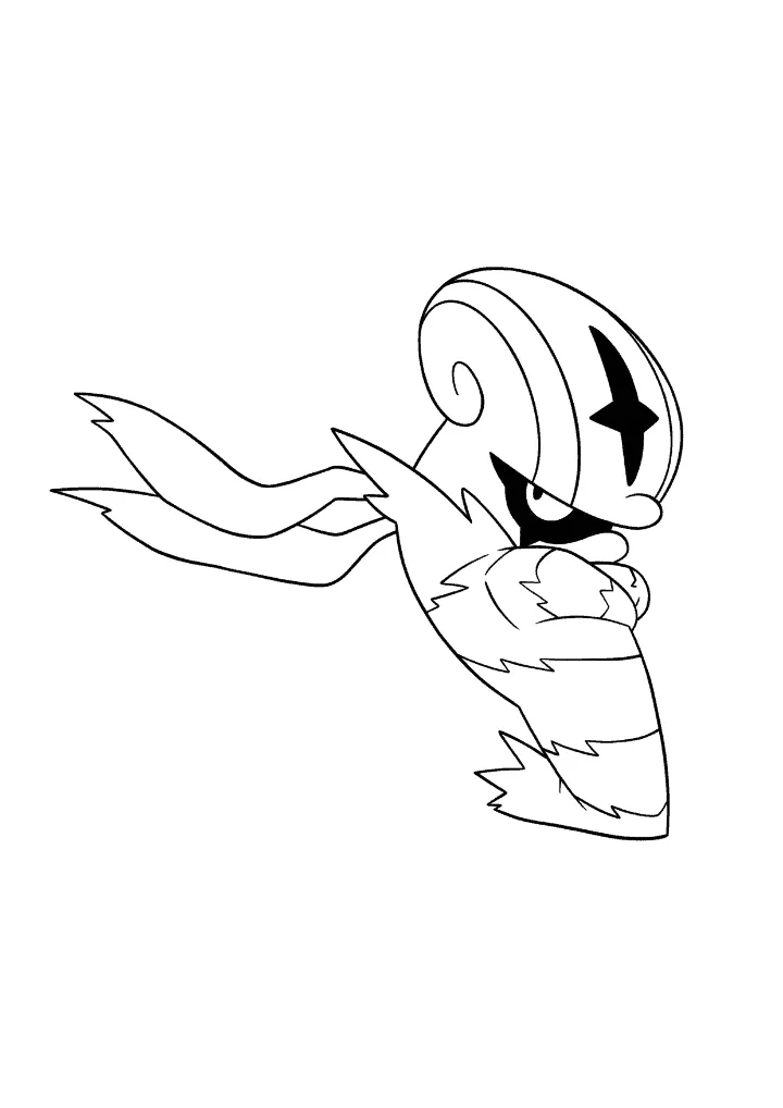 latias pokemon coloring page