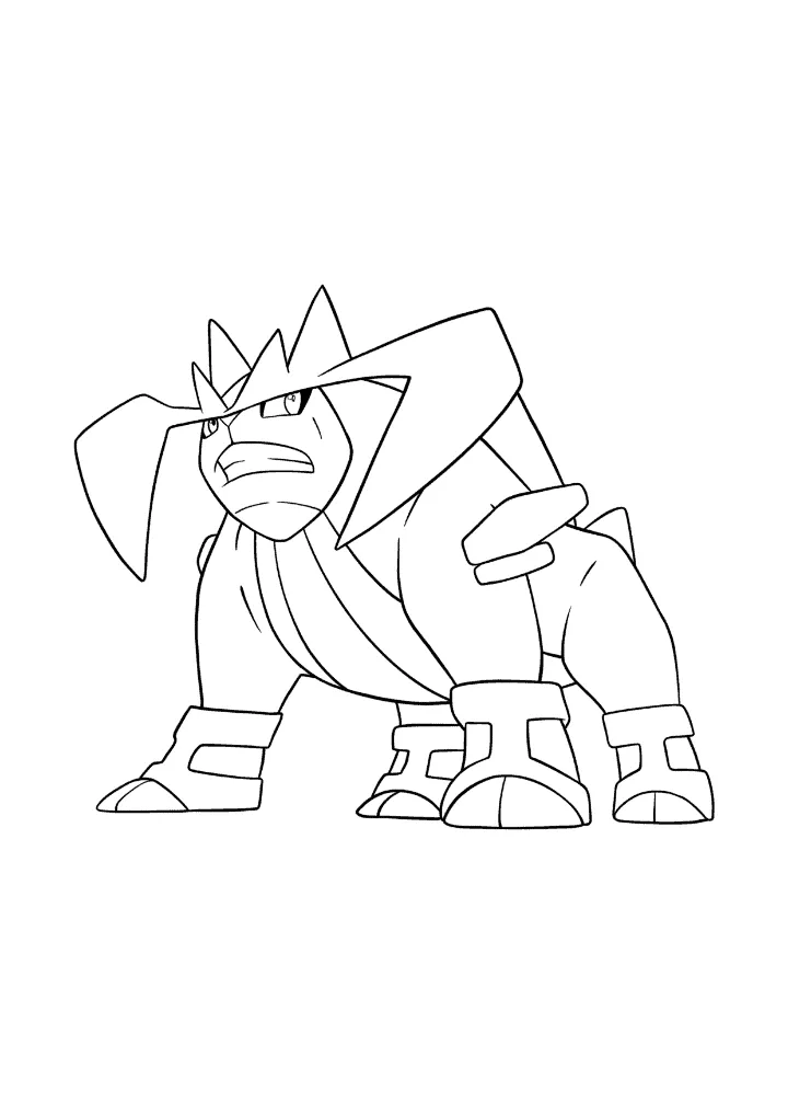 togetic coloring page