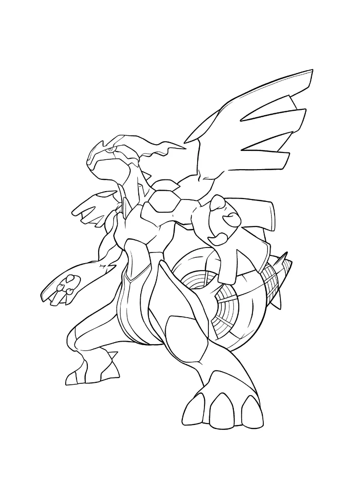 slowking coloring page