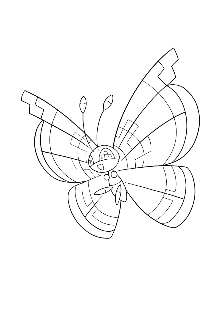 exploud pokemon coloring page