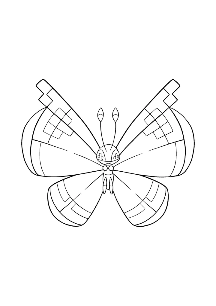 amaura pokemon coloring page