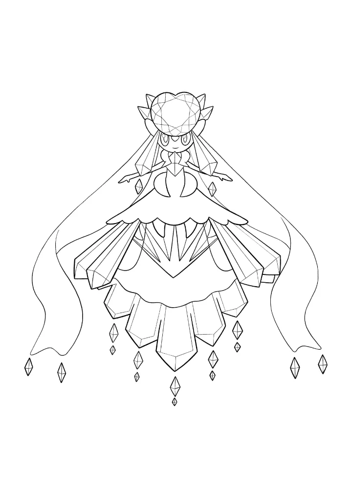 skiddo coloring page