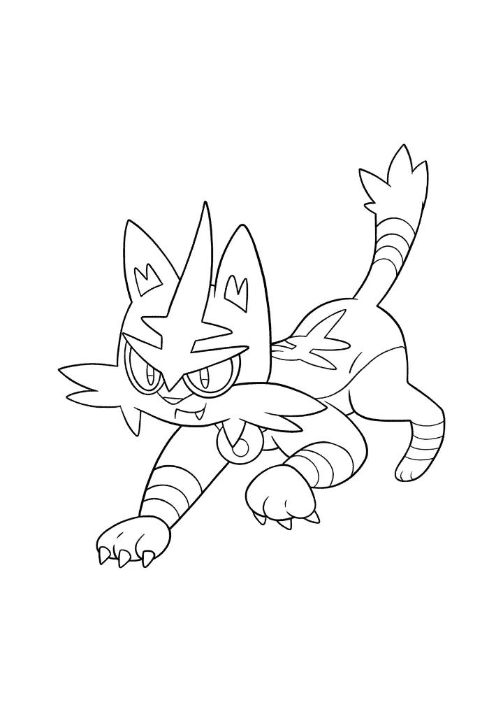 sandshrew coloring page