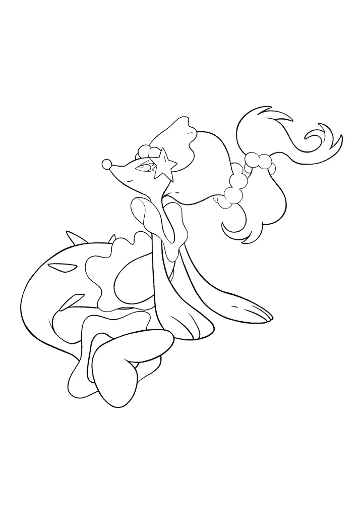 swampert coloring page