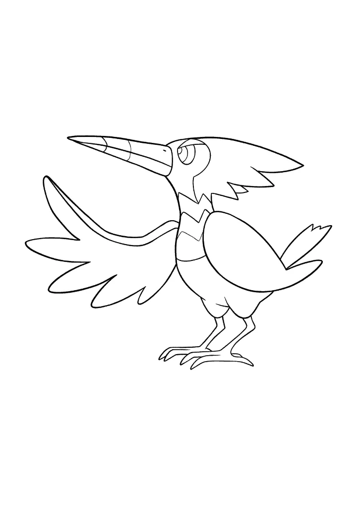 spheal coloring page