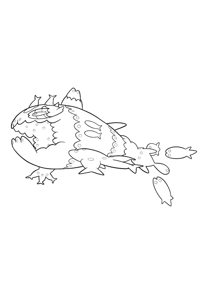 weedle coloring page