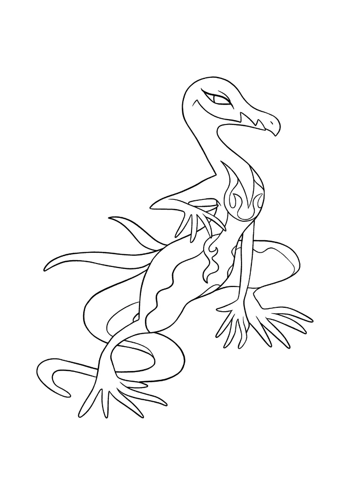 shinx coloring sheet