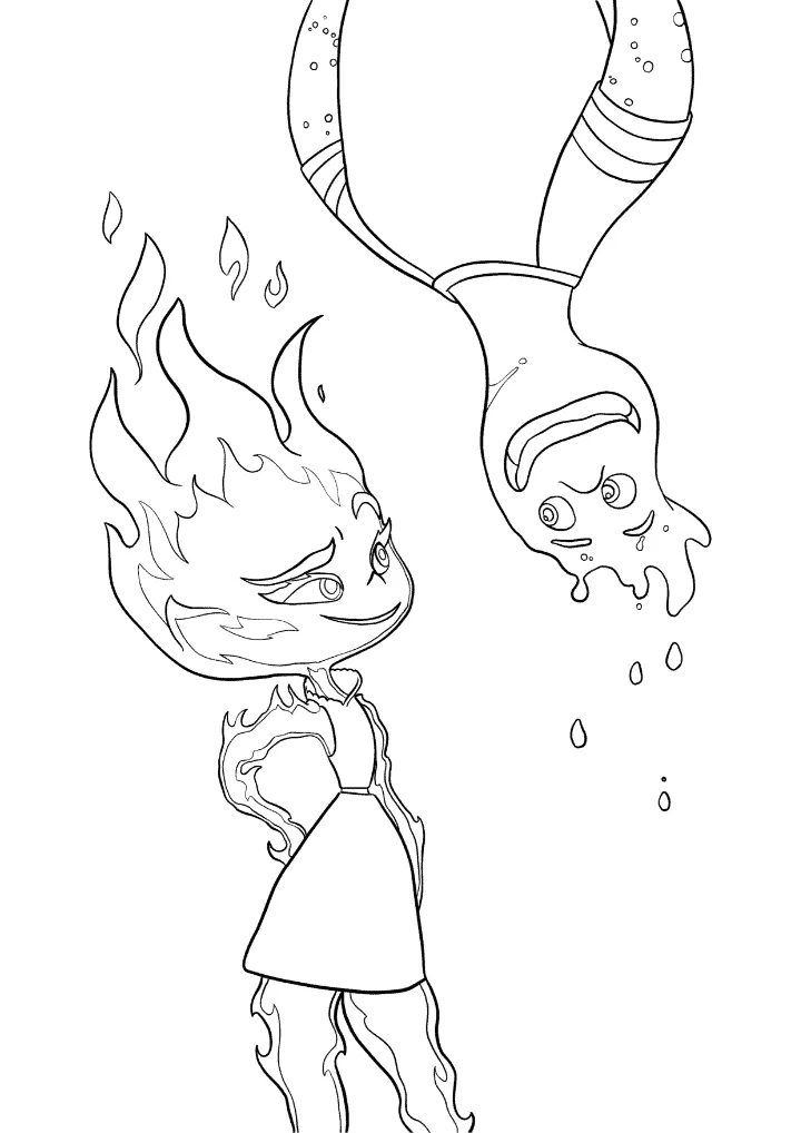 ember coloring page printable