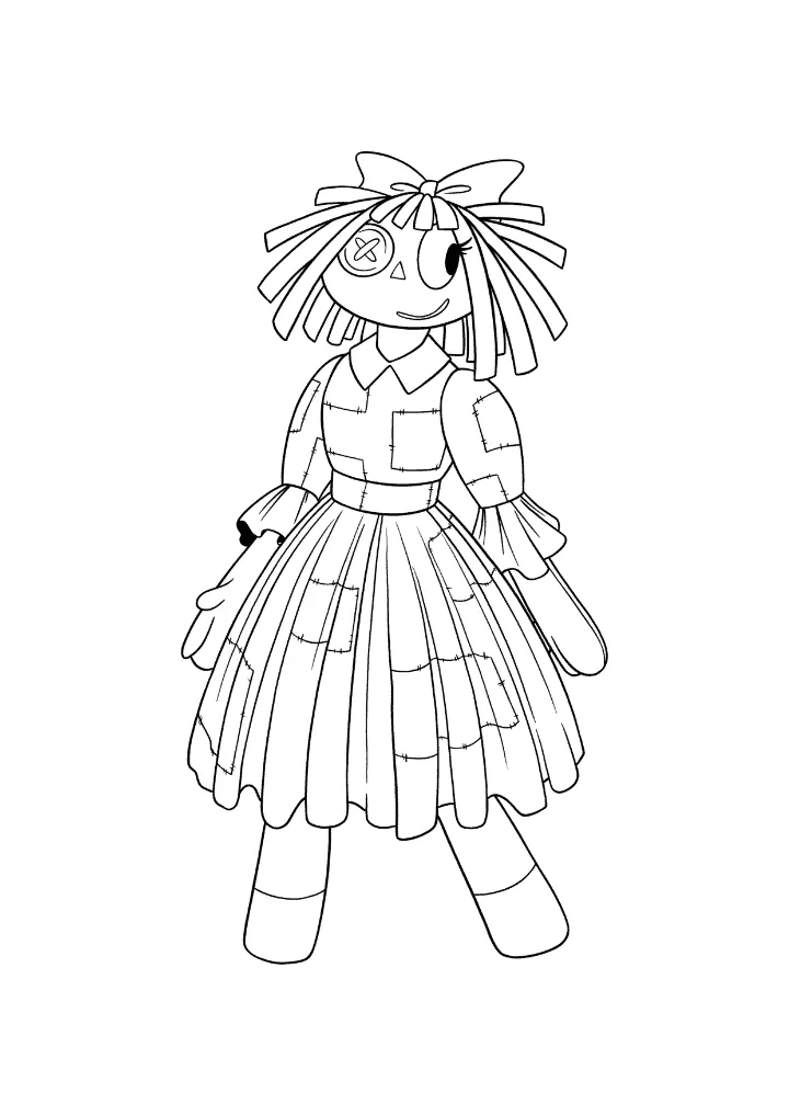 pomni digital circus printable coloring pages