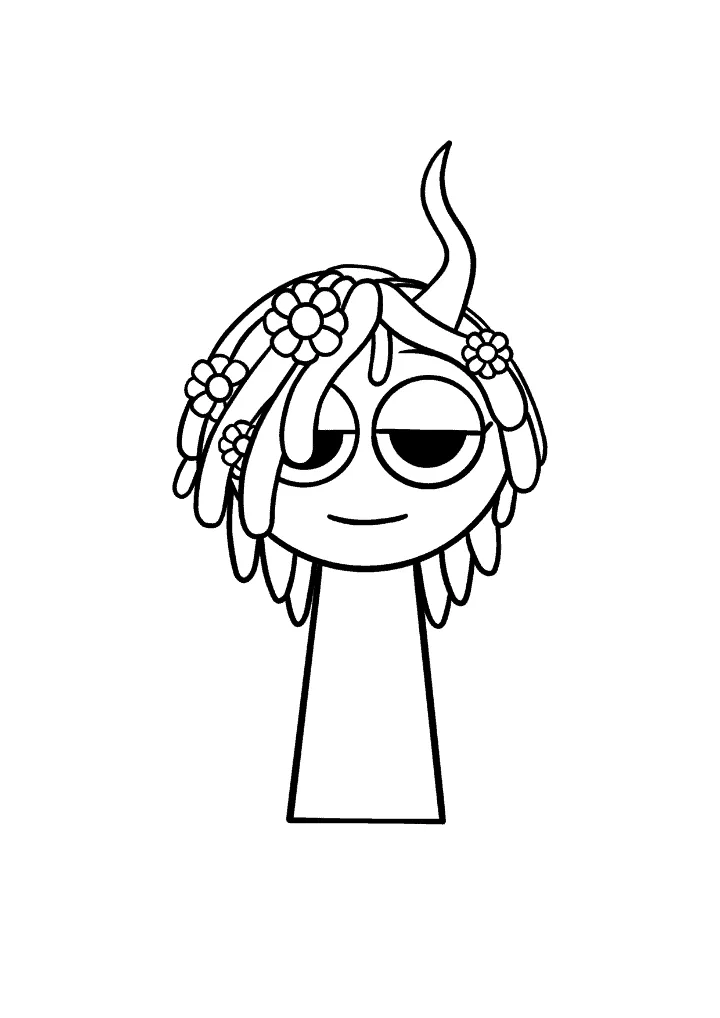 mr tree coloring pages