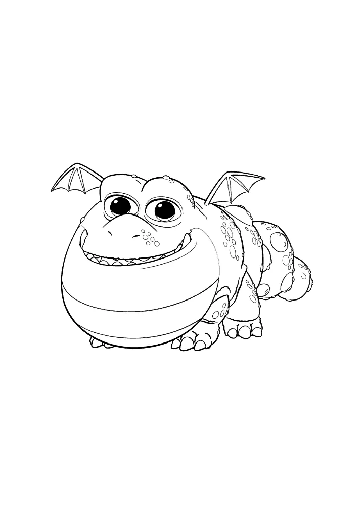 meatlug coloring page